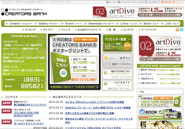 CREATORS BANK | クリエイティブ・コモンズ・ジャパン